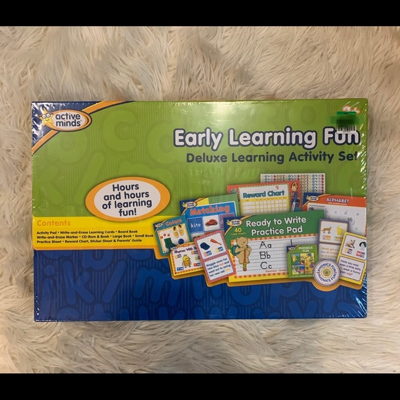 Other | Early Learning Fun Deluxe Learning Activity Set | Poshmark